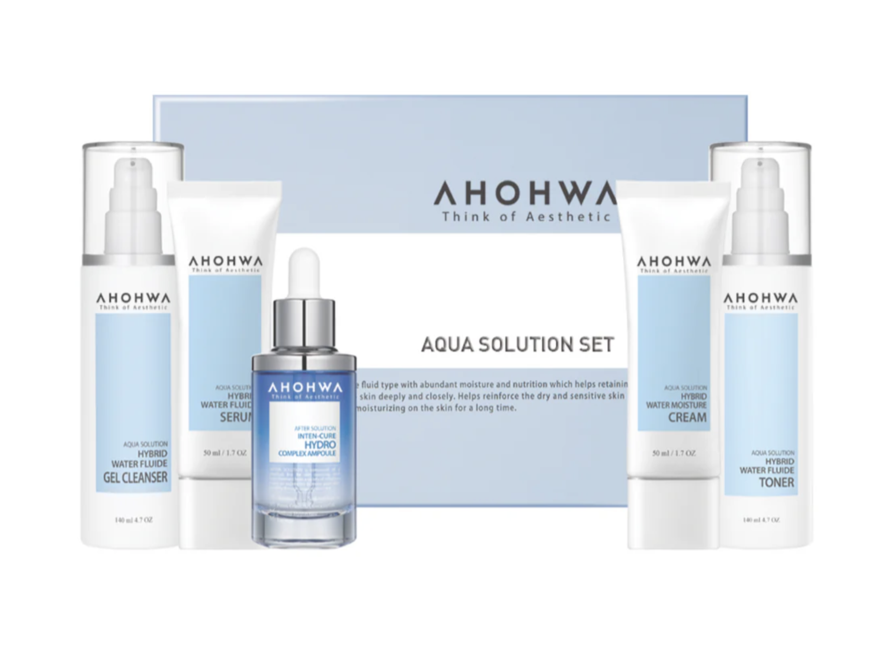Aqua Solution Set - Face Bar by Nude